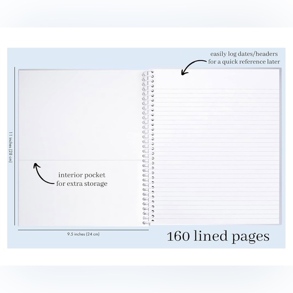 kate spade | Office | Nwt In Plastic Kate Spade White Dot Large Spiral Notebook | Poshmark